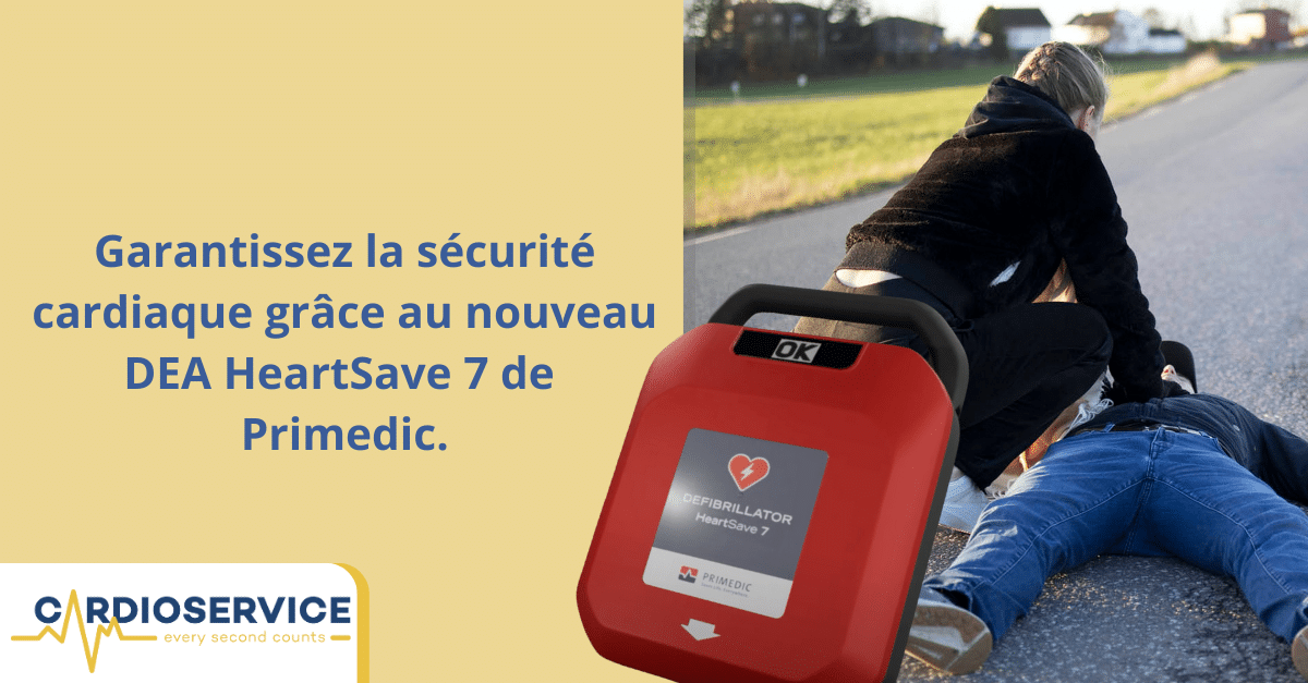 Découvrez le nouveau DEA HeartSave 7 de Primedic - CardioService